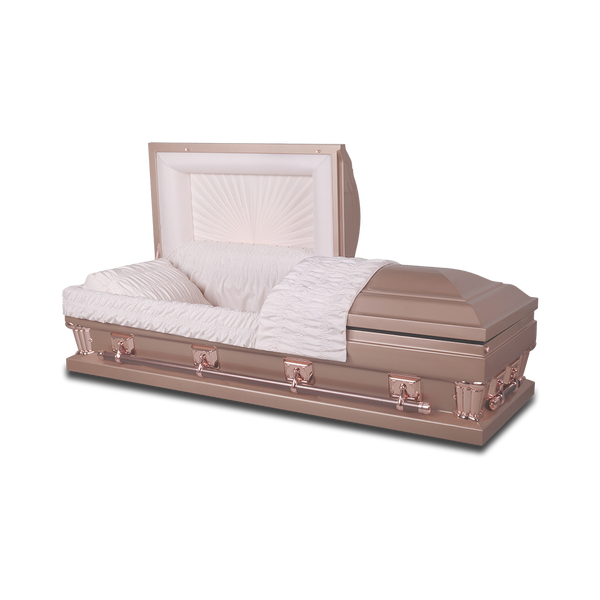 Gemini Series Champagne Oversized - Discount Caskets - Discount Caskets